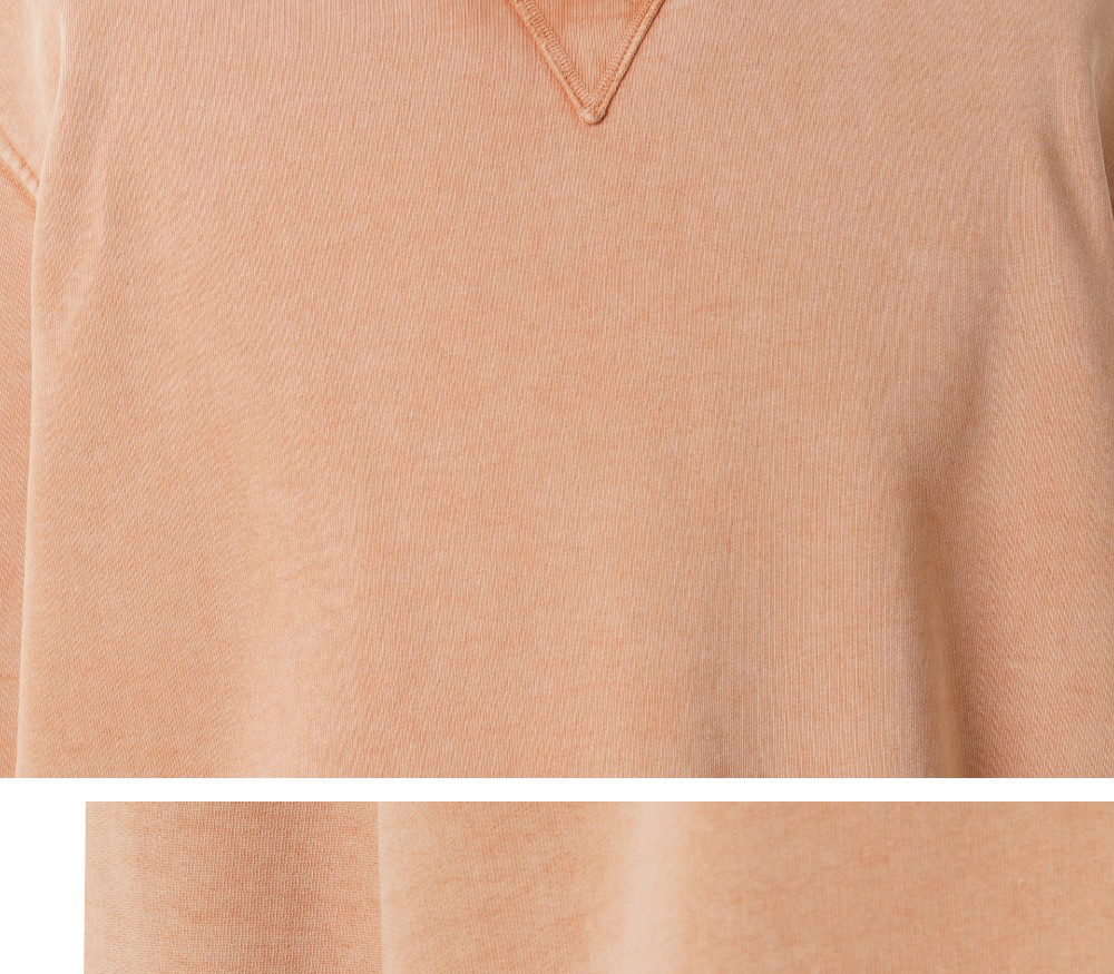 시리즈 스톤 워시 스웻셔츠 오렌지 | SERIES | KREAM