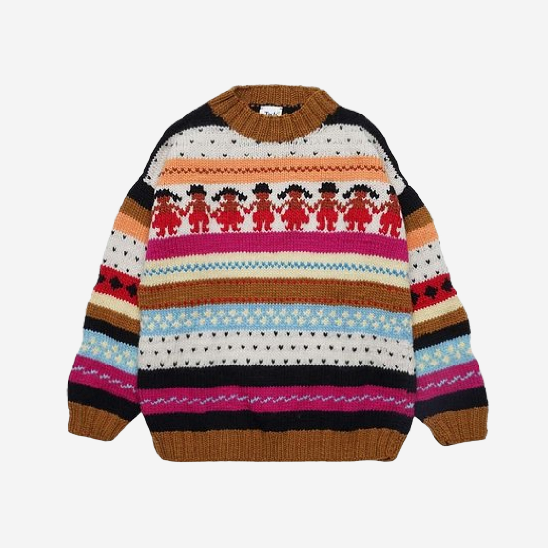 (W) 타크 주디 울 스웨터 멀티 | Tach | KREAM