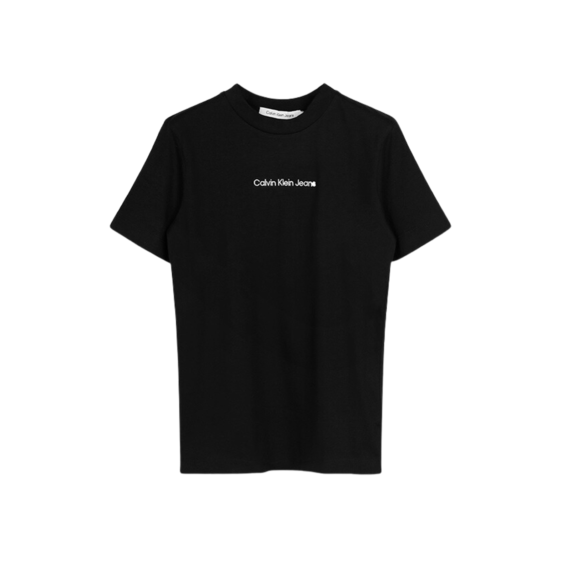 (W) 캘빈 클라인 코튼 티셔츠 CK 블랙 | Calvin Klein | KREAM