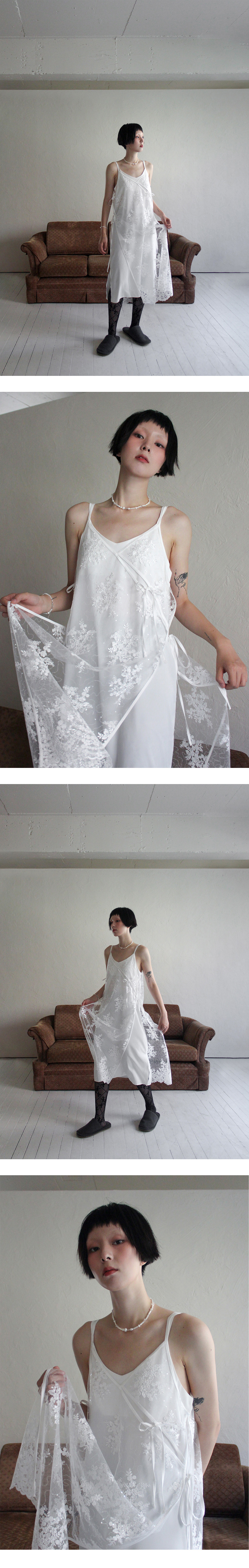 루바티 마더 오브 펄 크리스탈 네크리스 | RUBATI | KREAM