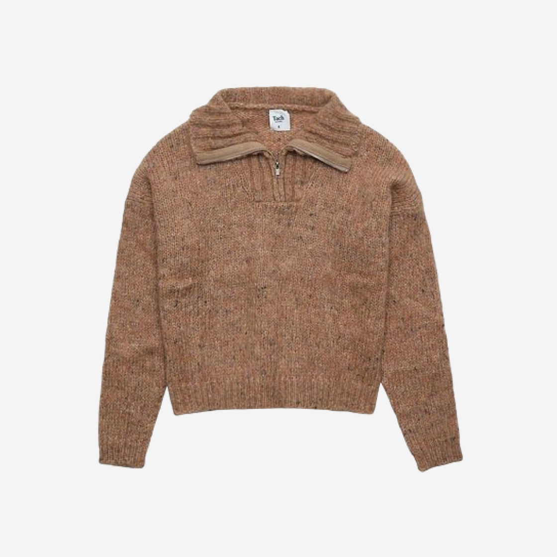 (W) 타크 가브리엘 니트 스웨터 브라운 | Tach | KREAM