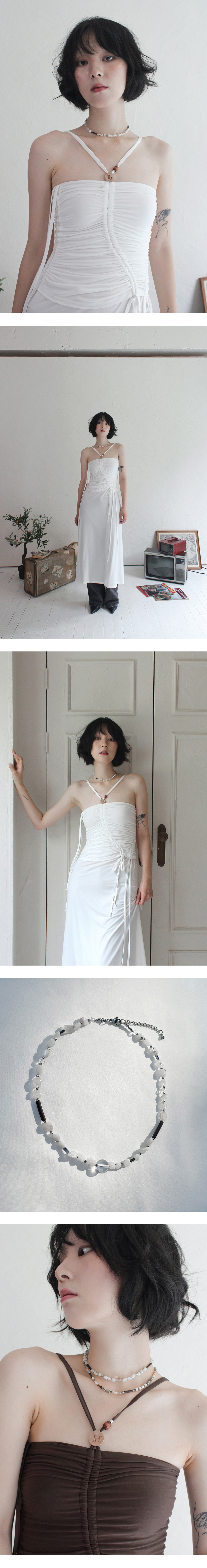 루바티 문빔 럼버 문스톤 네크리스 | RUBATI | KREAM