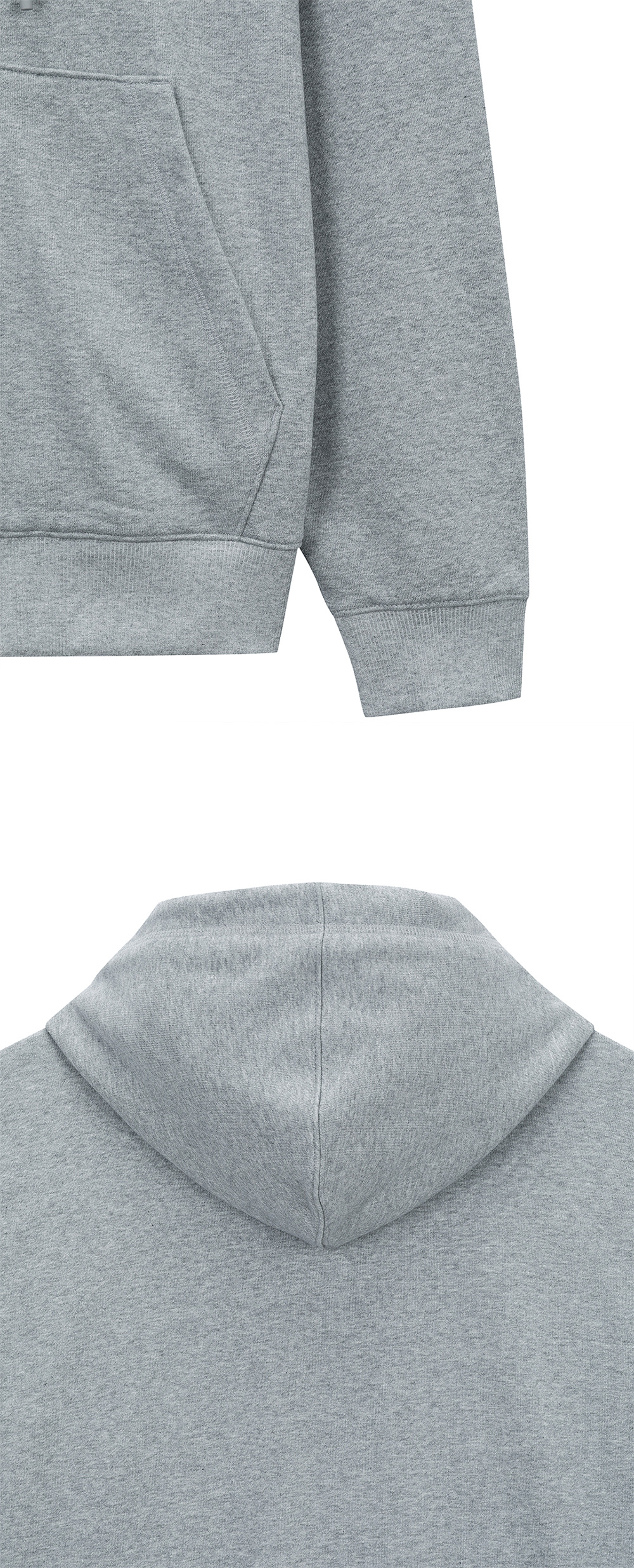 수프라 로고 데일리 후드집업 그레이 | Supra | KREAM