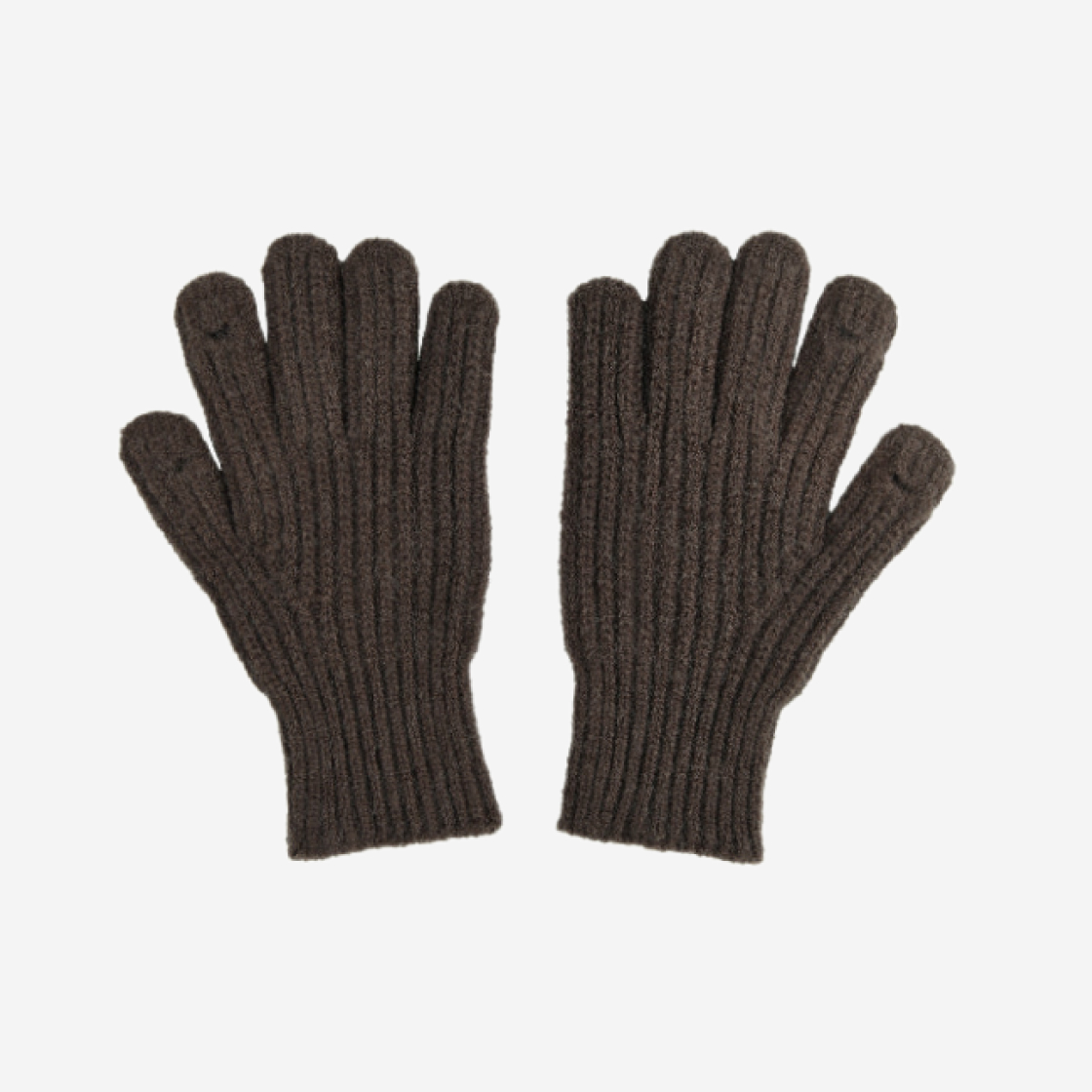 에이에이 하트 니트 글로브 브라운 | Aeae | KREAM