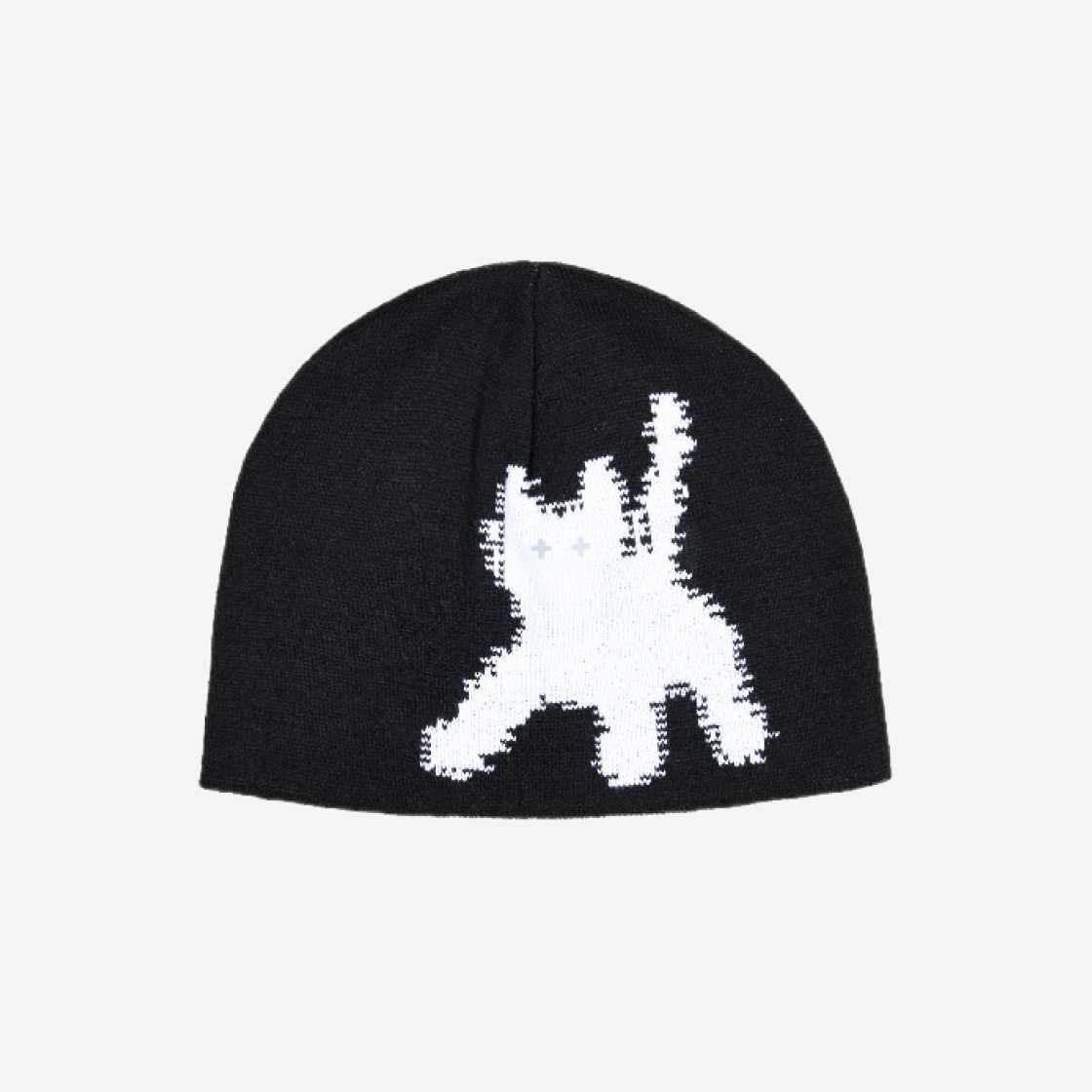 에이에이 플래쉬드 캣츠 아이 비니 블랙 | Aeae | KREAM