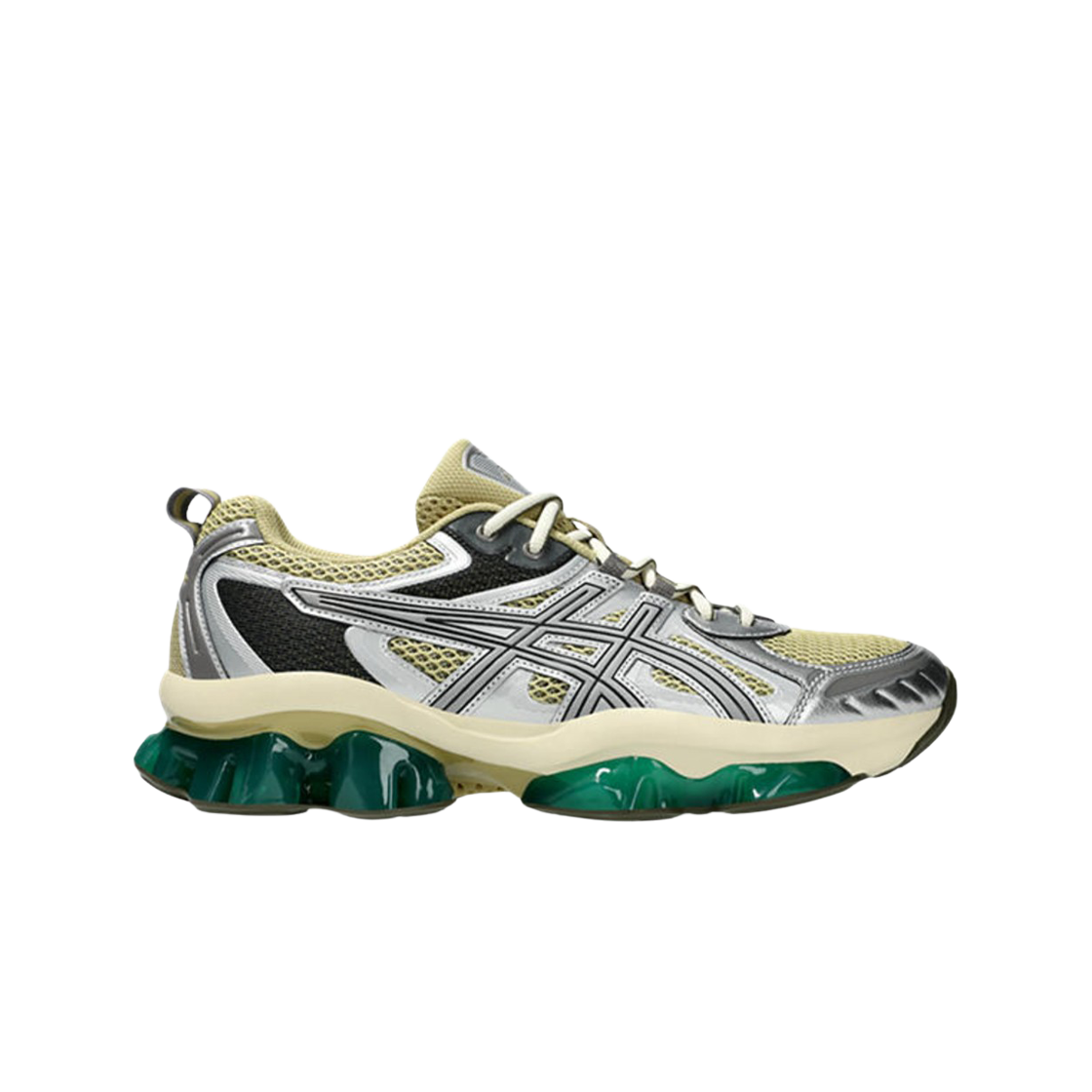 아식스 젤 퀀텀 키네틱 카키 베이지 퓨어 실버 | Asics | KREAM