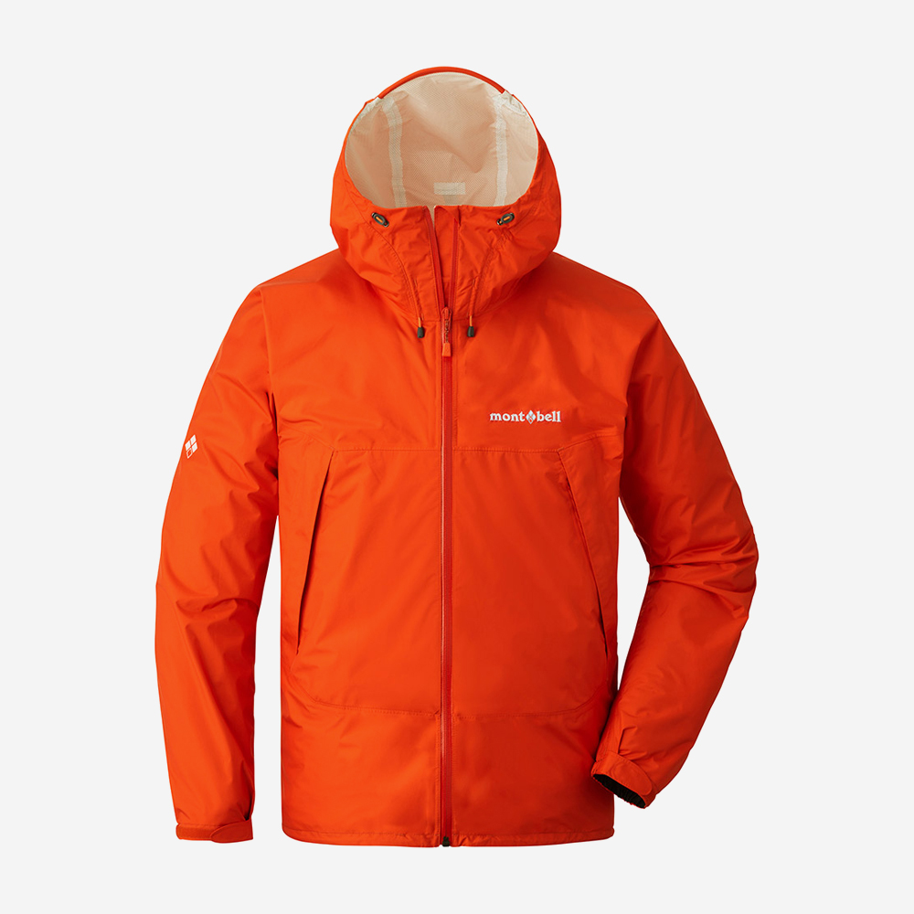 몽벨 레인 하이커 재킷 남성 레드 오렌지 | Montbell | KREAM