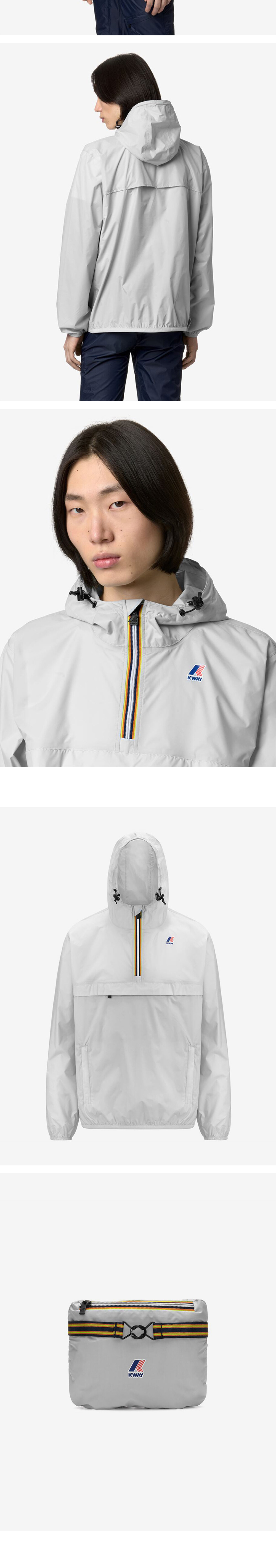 까웨 르브레 레옹 아노락 라이트 그레이 | K-WAY | KREAM