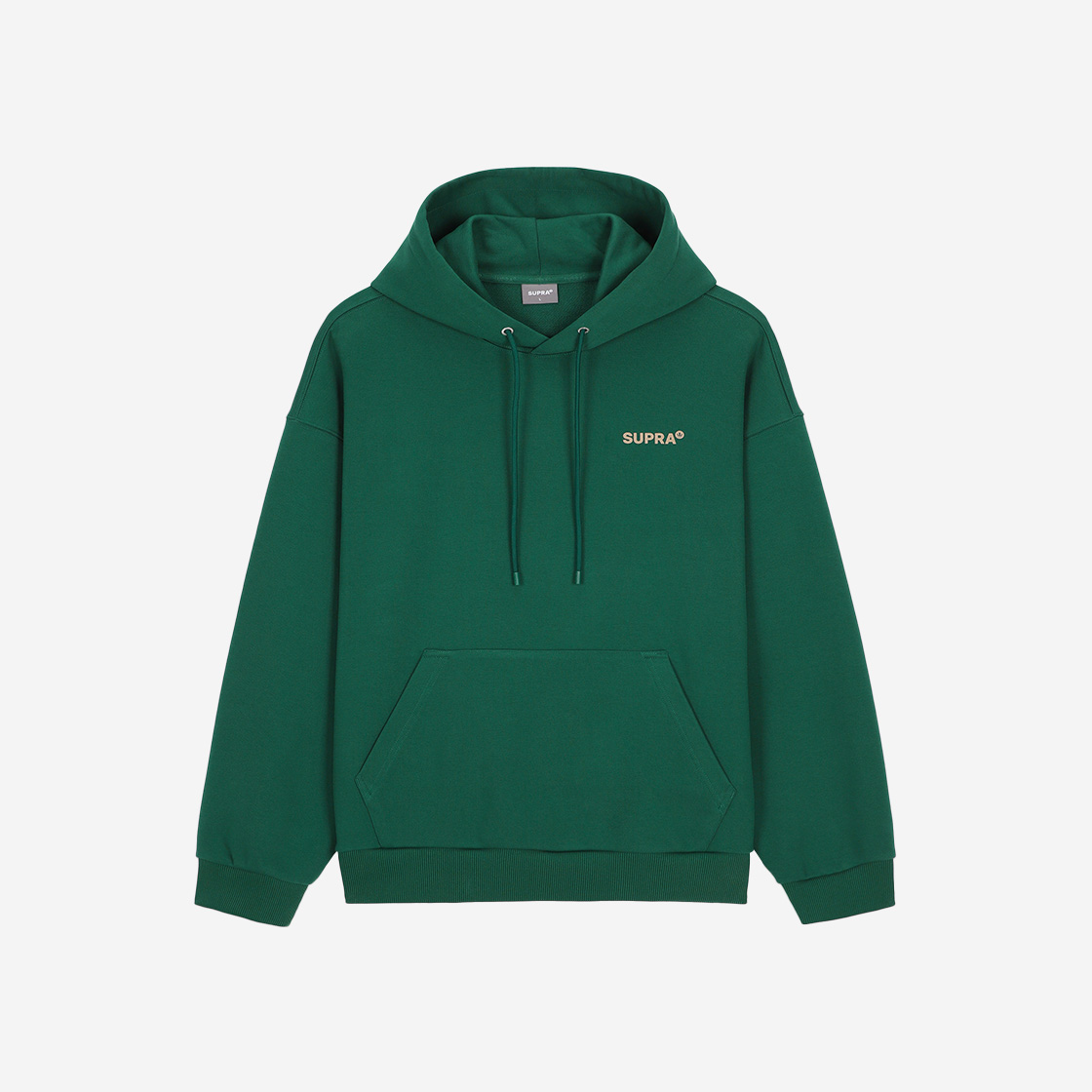 수프라 후면 마운틴 빅 그래픽 후드티 그린 | Supra | KREAM