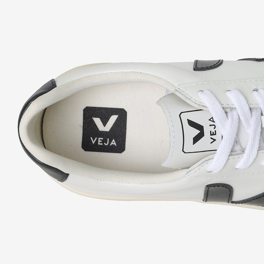 베자 에스프라 로고 엑스트라 화이트 블랙 | Veja | KREAM
