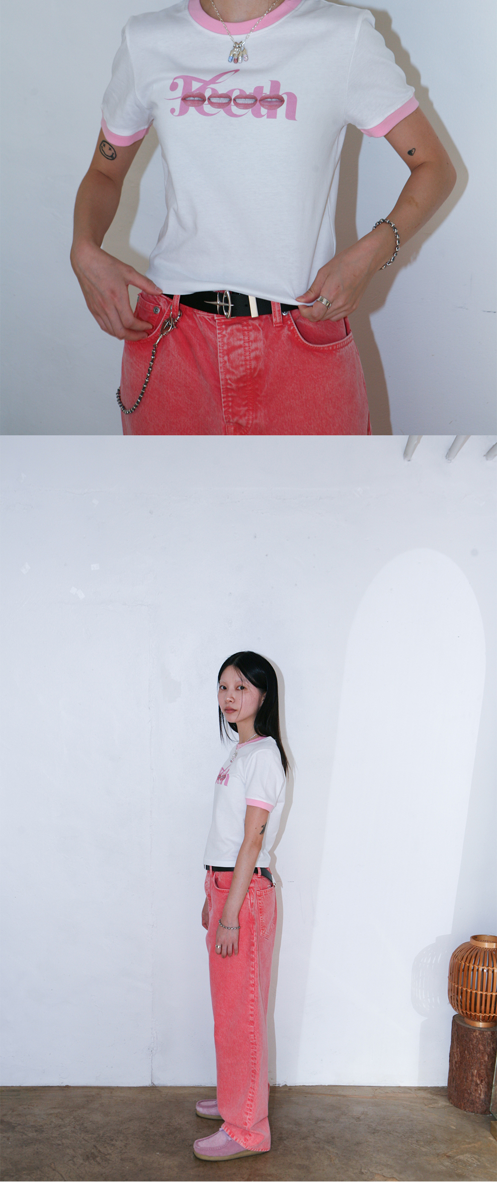 티스 로고 티셔츠 | Teeth | KREAM