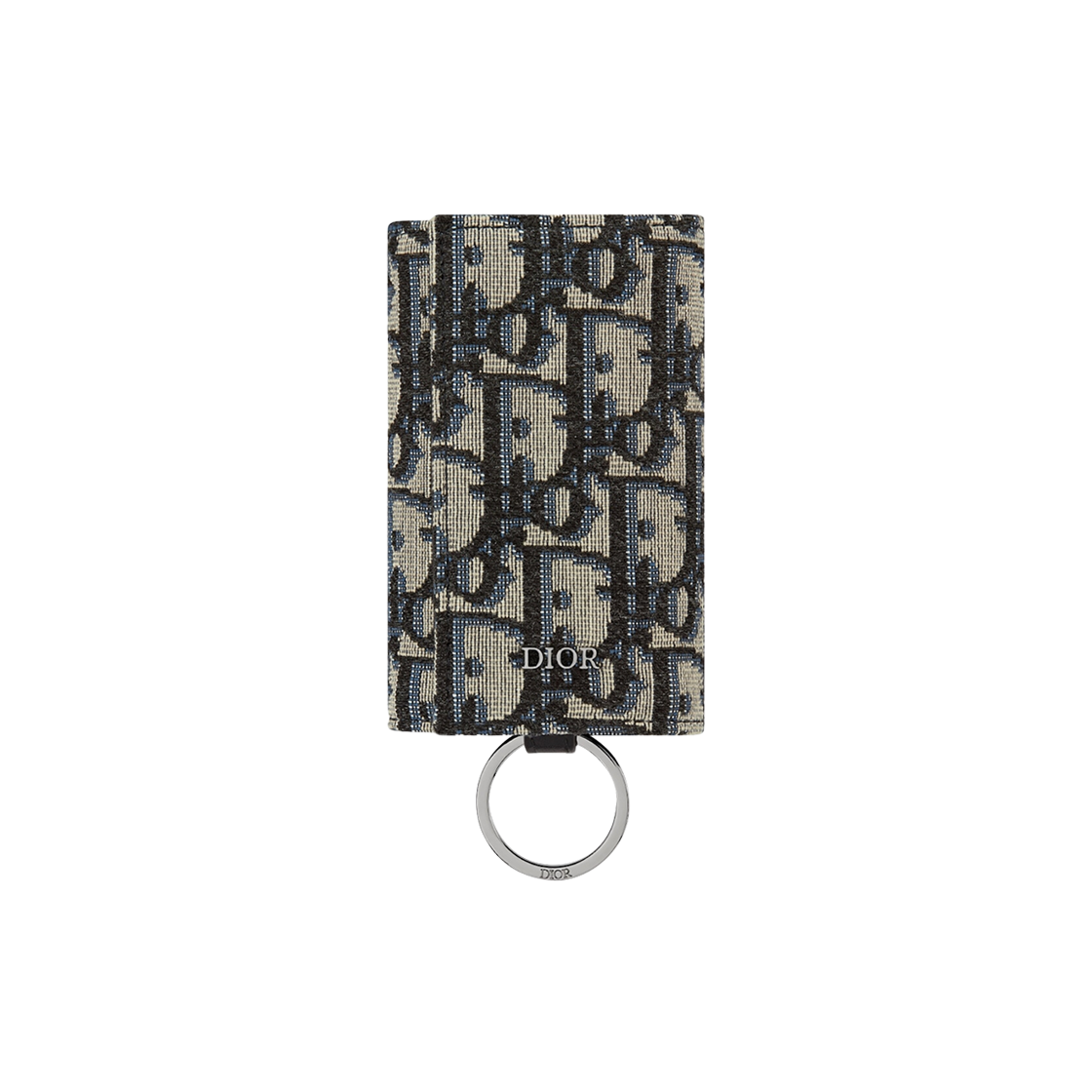디올 오블리크 자카드 키 케이스 베이지 블랙 | Dior | KREAM