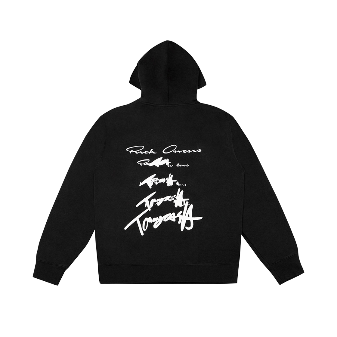 릭 오웬스 x 타미 캐쉬 후드 블랙 | Rick Owens | KREAM