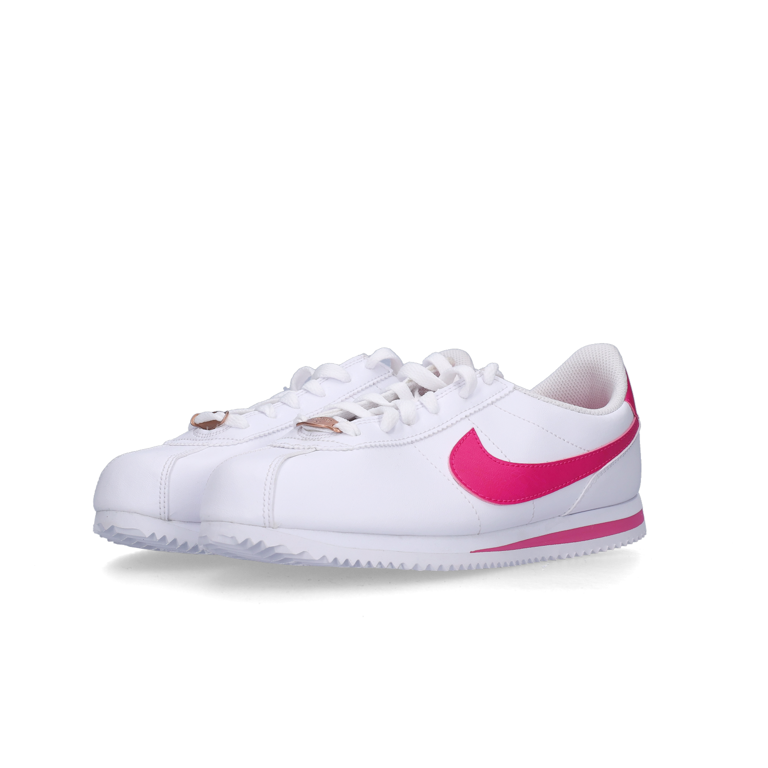 (GS) 나이키 코르테즈 베이직 SL 화이트 핑크 프라임 | KREAM