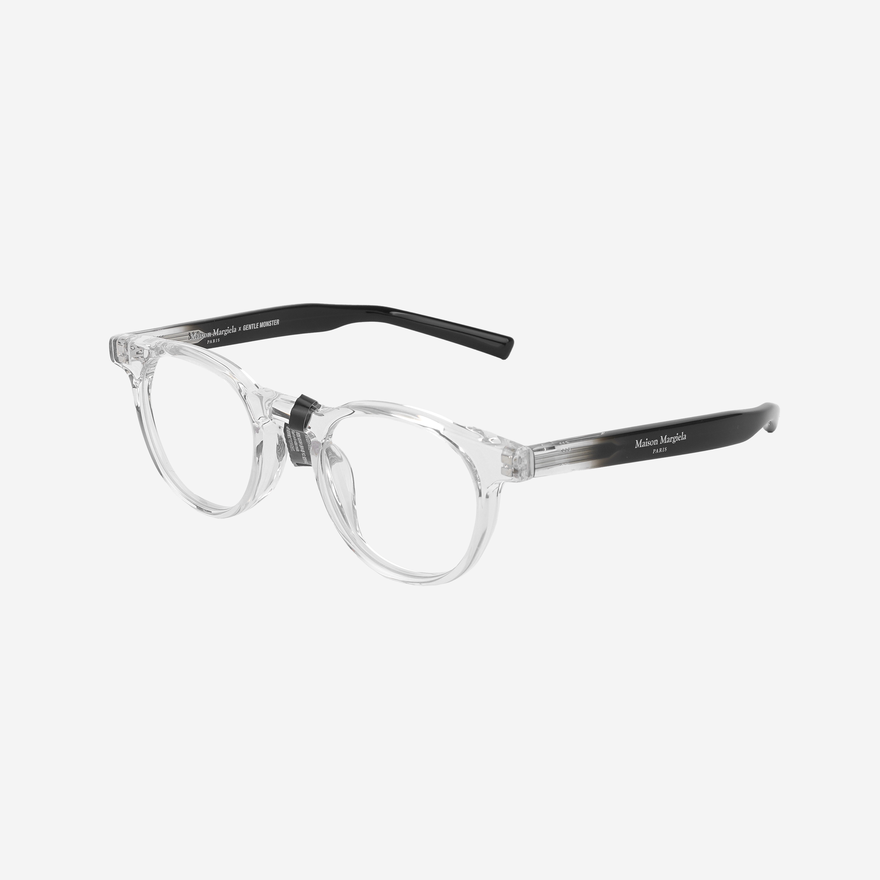 젠틀 몬스터 x 메종 마르지엘라 MM009 클리어 블랙 그라디언트 | KREAM