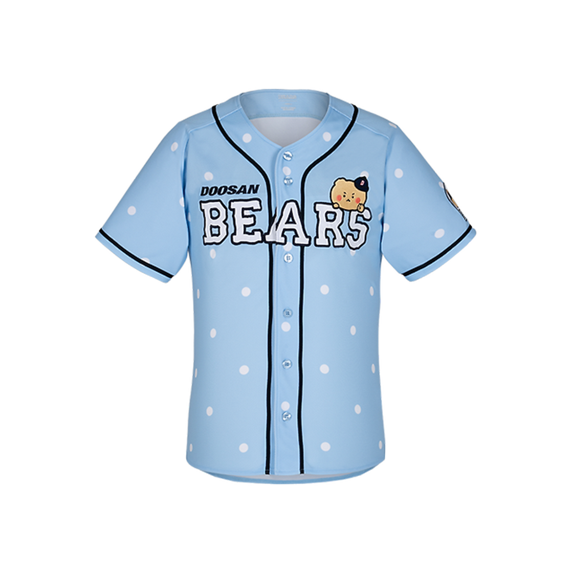 두산 베어스 x 망그러진곰 레플리카 유니폼 블루 (논 마킹 버전) | Doosan Bears | KREAM