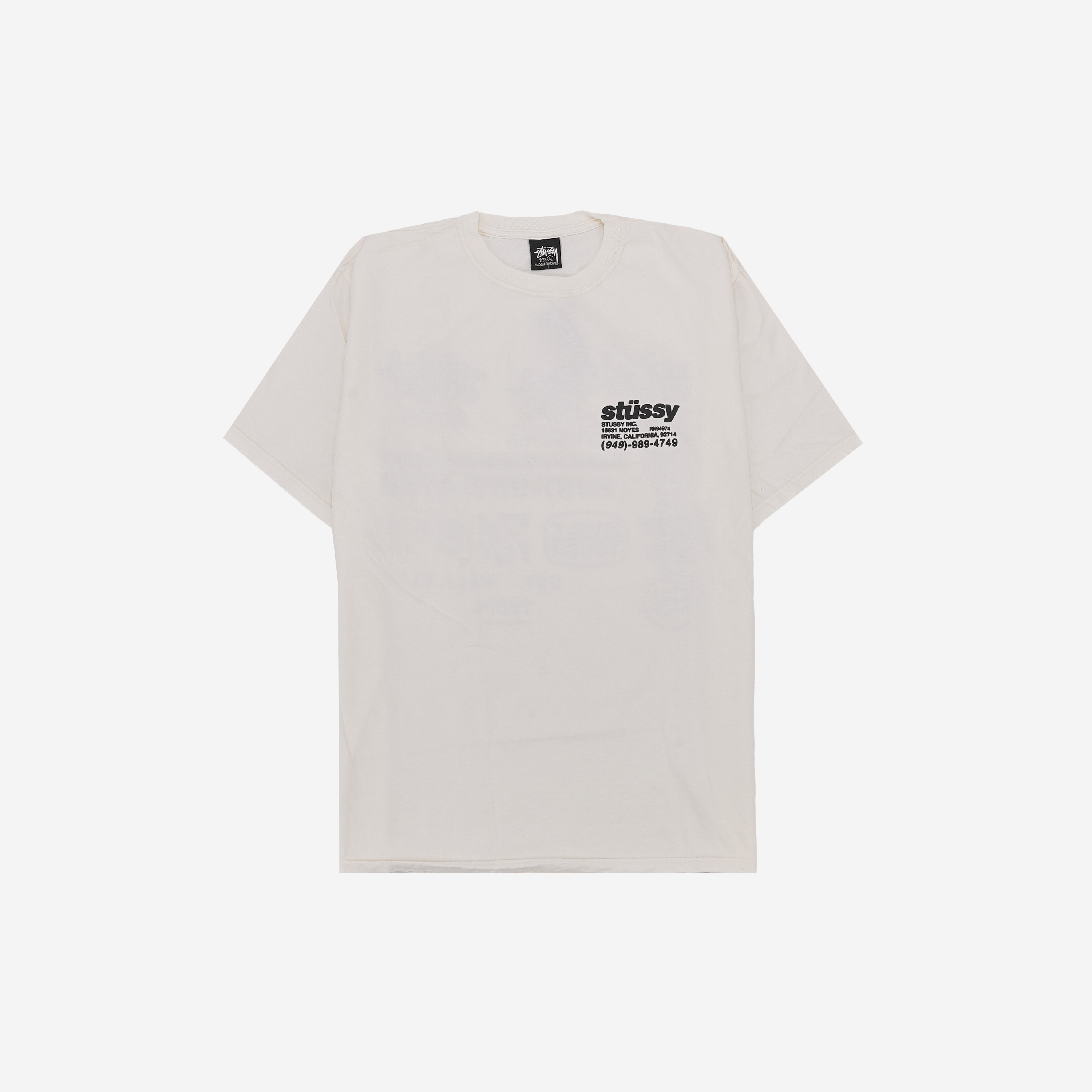 스투시 DNA 피그먼트 다이드 티셔츠 내츄럴 | KREAM