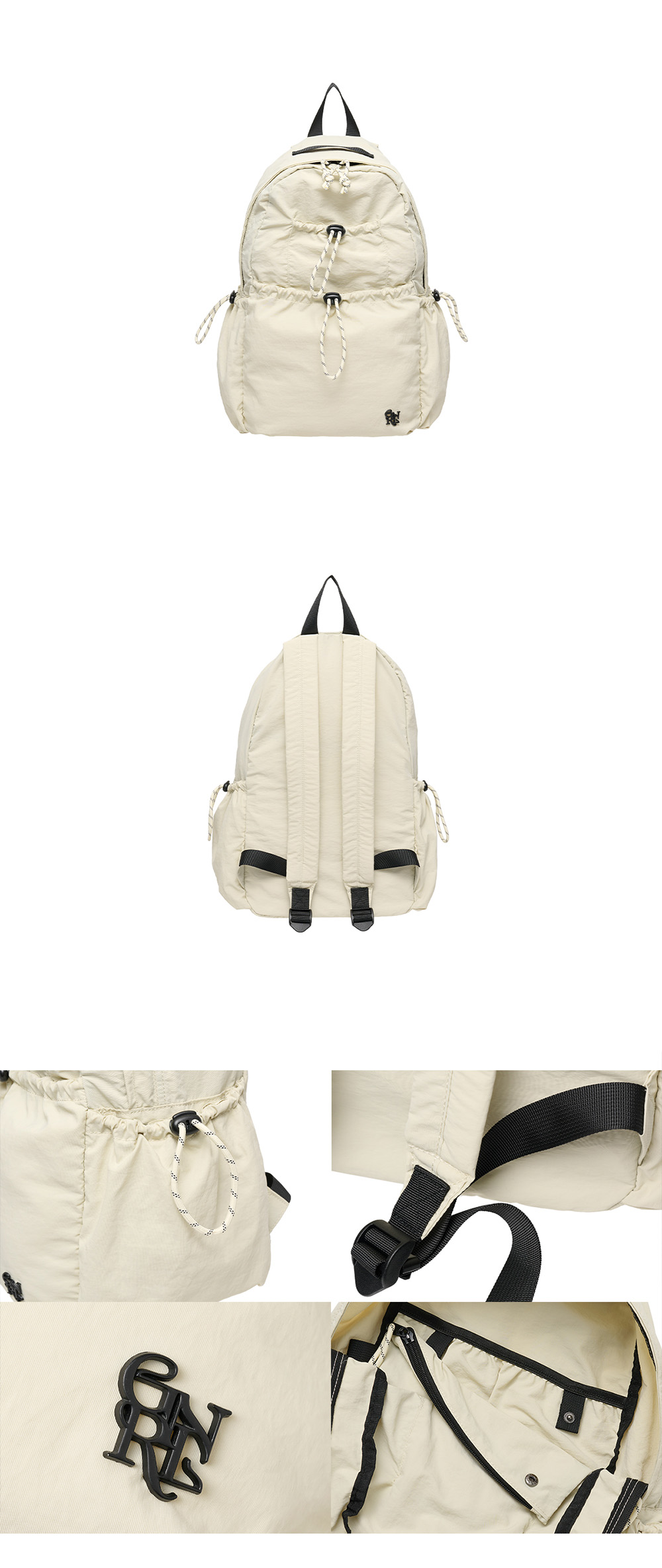 제너럴아이디어 유니섹스 유틸리티 백팩 아이보리 | GENERAL IDEA | KREAM