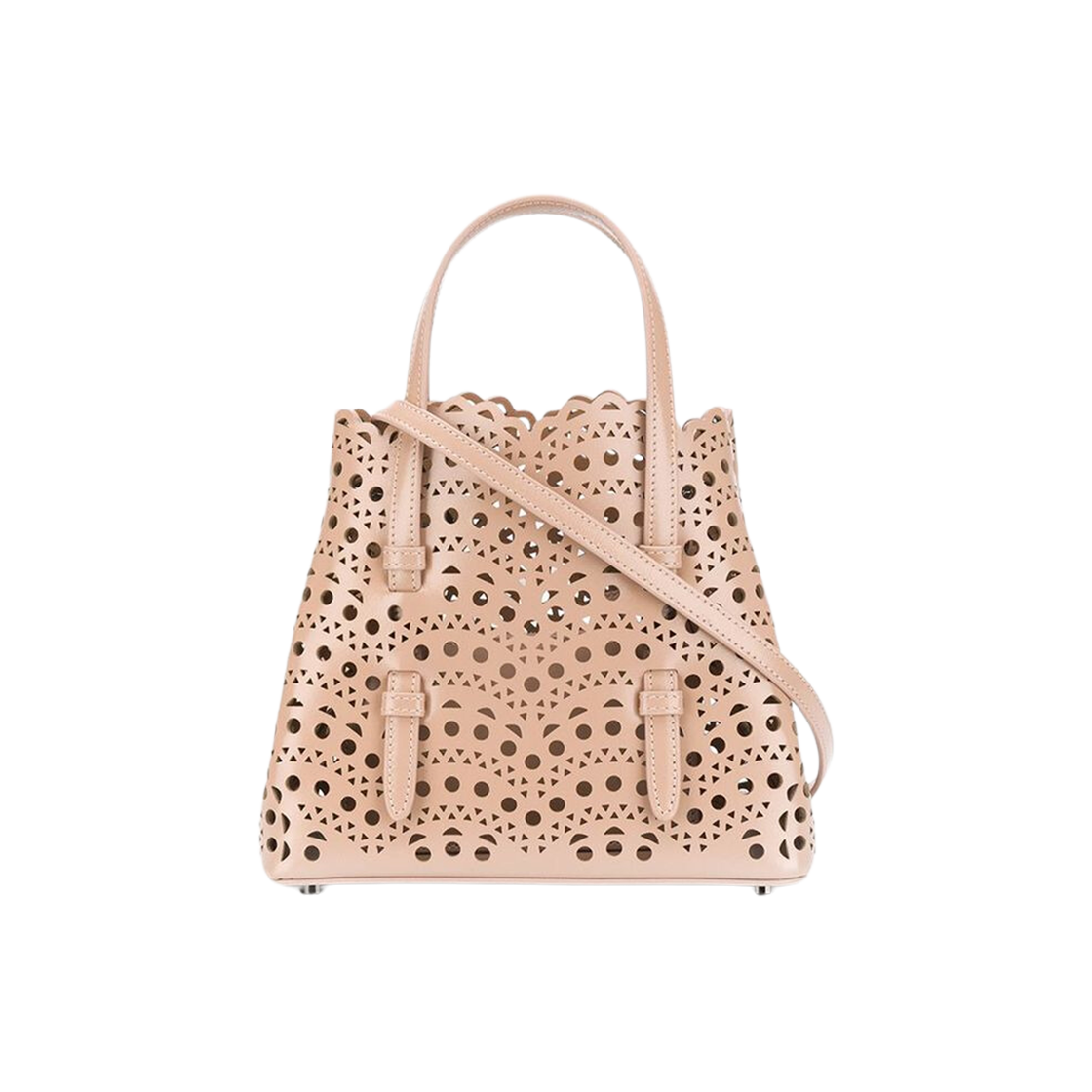 알라이아 비엔 웨이브 럭스 카프스킨 미나 20 백 베이지 | Alaia | KREAM