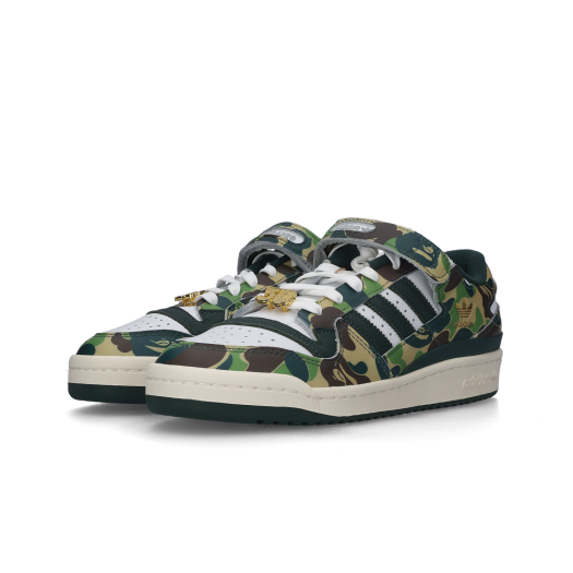 아디다스 x 베이프 포럼 84 로우 그린 카모 | Adidas | KREAM