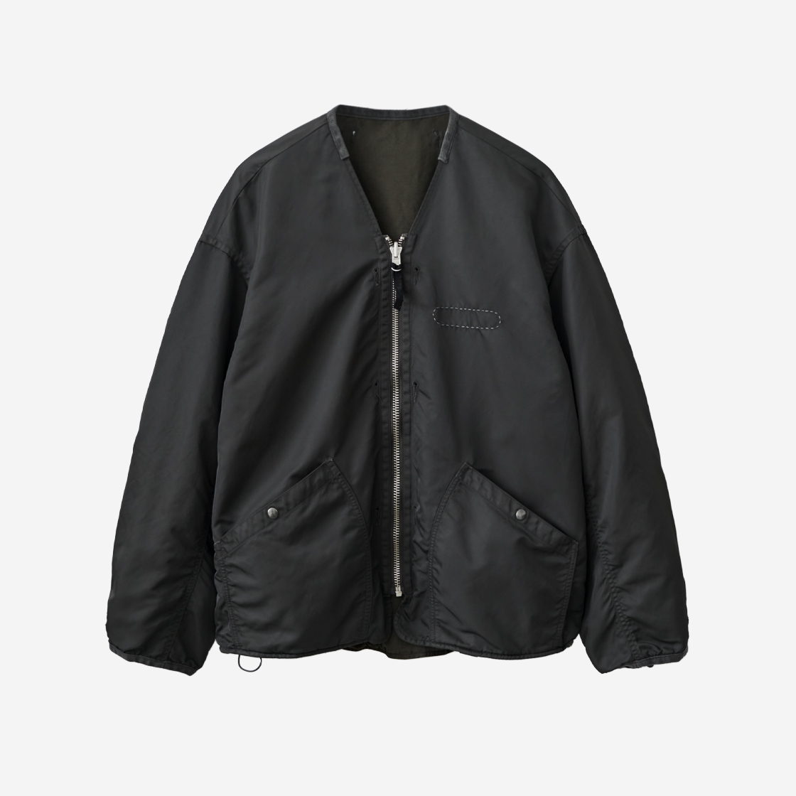 폴리테루 리버시블 라이너 자켓 (라이트 버전) 올리브 그레이 + 올리브 | Polyteru | KREAM