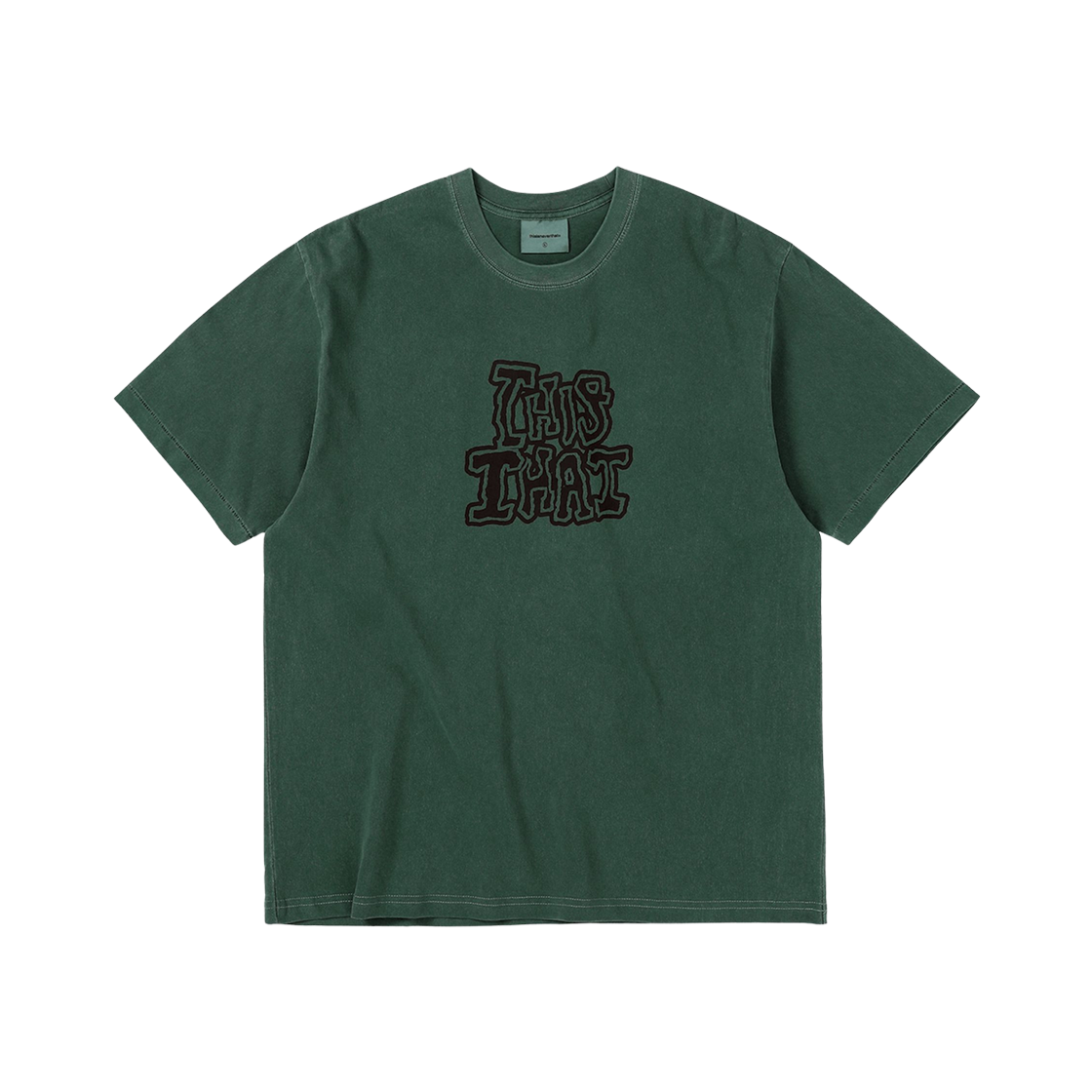 디스이즈네버댓 디스댓 티셔츠 블루 그린 | Thisisneverthat | KREAM