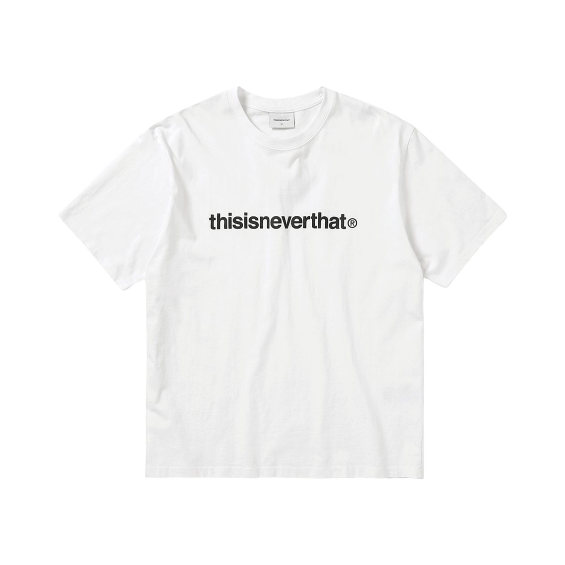 디스이즈네버댓 T 로고 티셔츠 화이트 | Thisisneverthat | KREAM