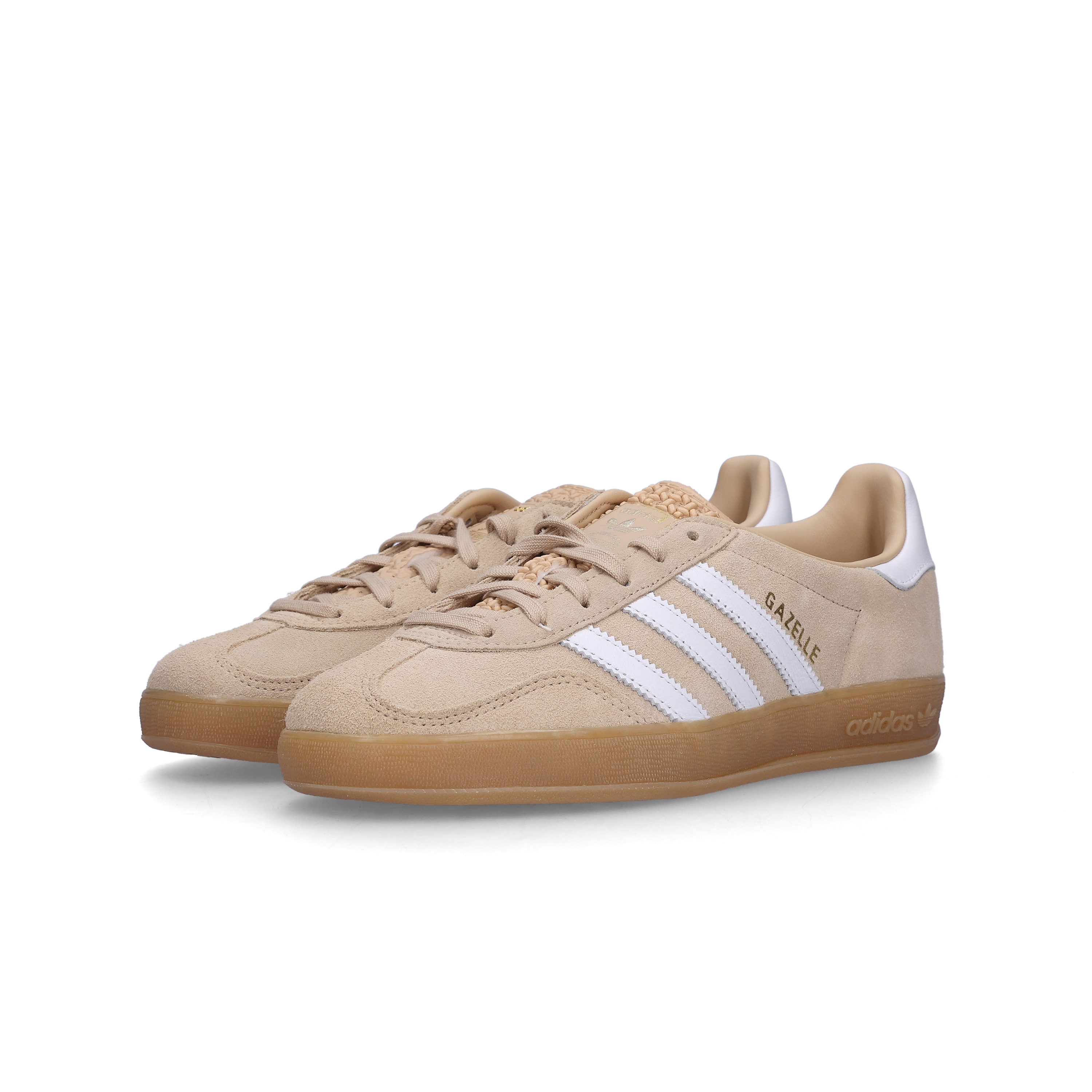 (W) 아디다스 가젤 인도어 매직 베이지 클라우드 화이트 | KREAM
