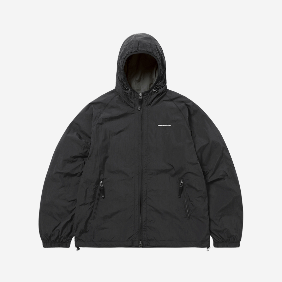 디스이즈네버댓 SP 로고 윈드브레이커 블랙 | Thisisneverthat | KREAM