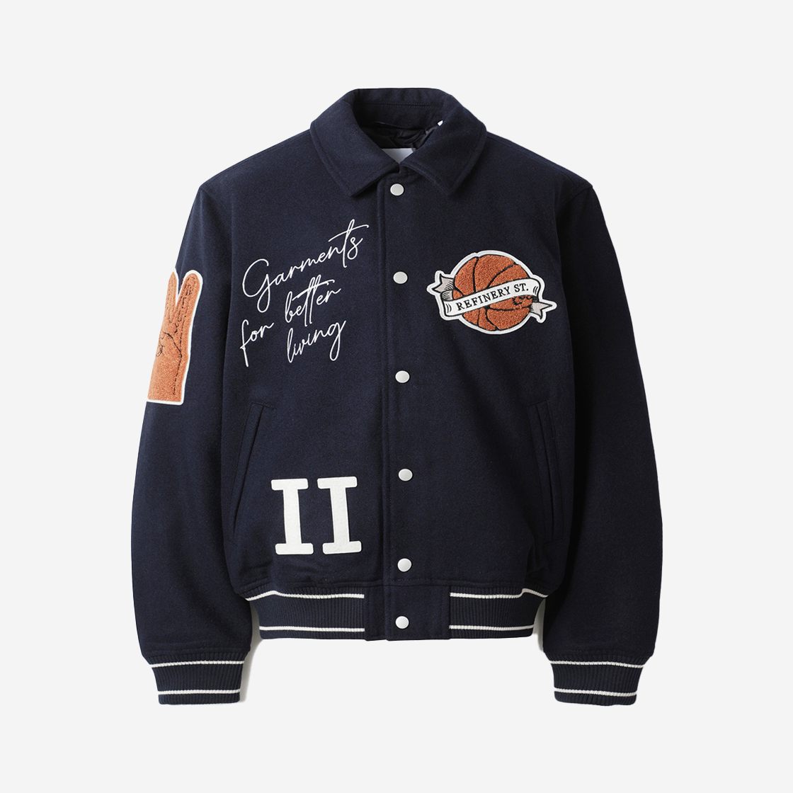 시리즈 레 듀 바시티 자켓 다크 네이비 | SERIES | KREAM