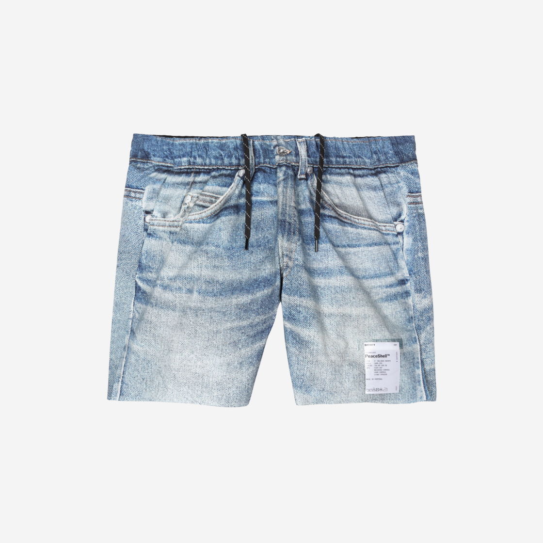 새티스파이 피스쉘 5인치 언라인드 쇼츠 디지털 데님 | Satisfy | KREAM