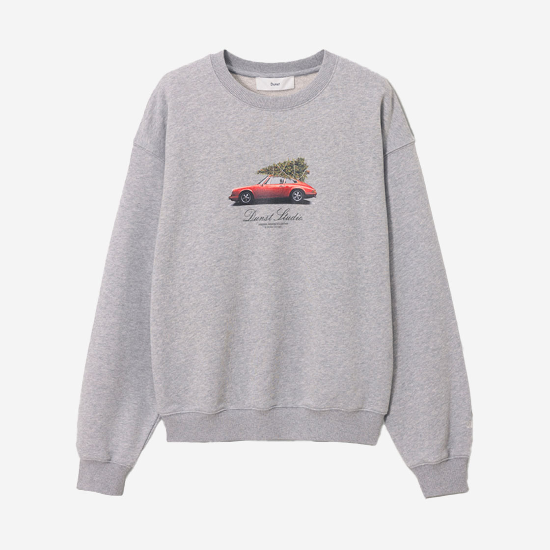 던스트 유니섹스 홀리데이 스웨트셔츠 멜란지 그레이 | Dunst | KREAM