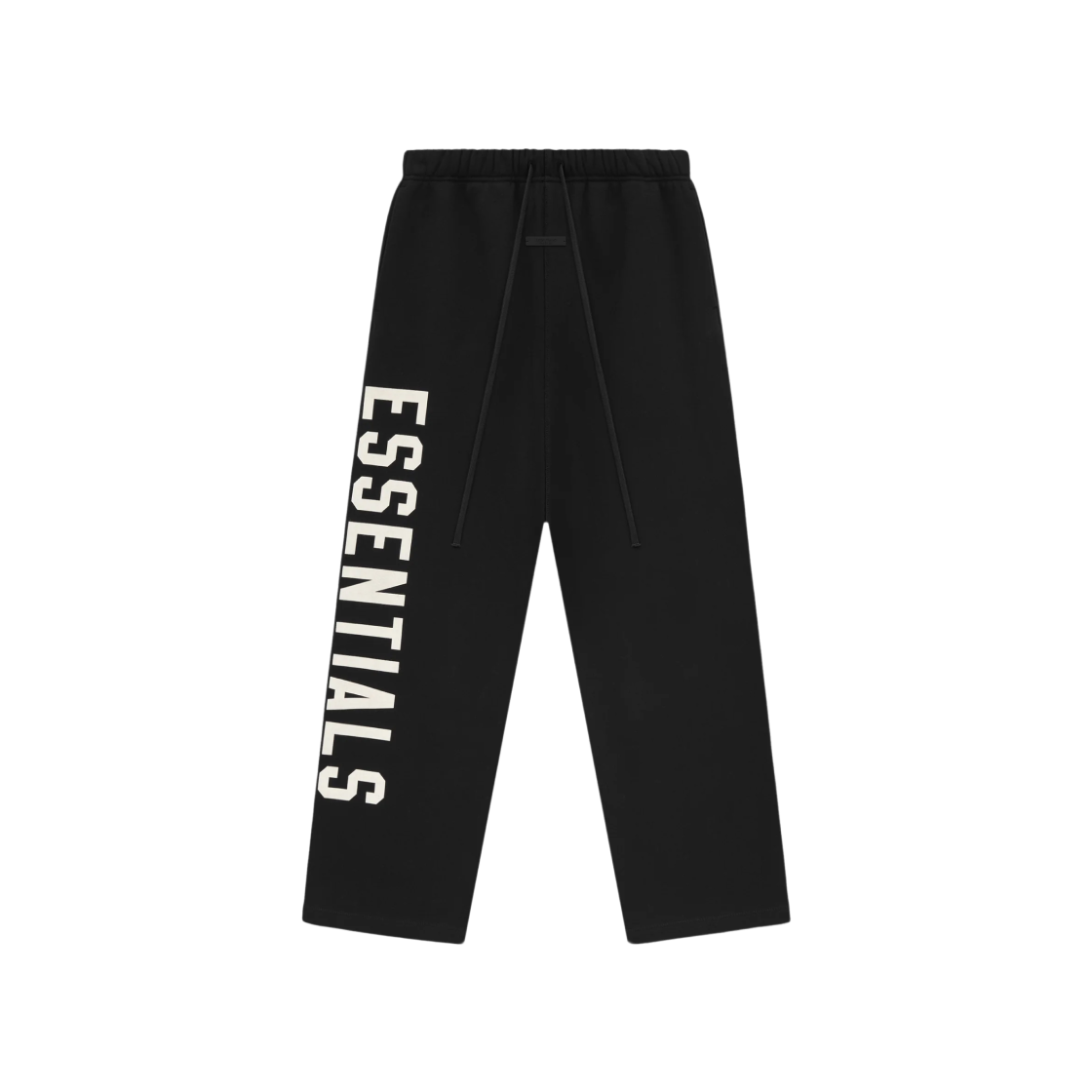 에센셜 플리스 릴렉스드 스웨트팬츠 블랙 - 24FW | Essentials | KREAM