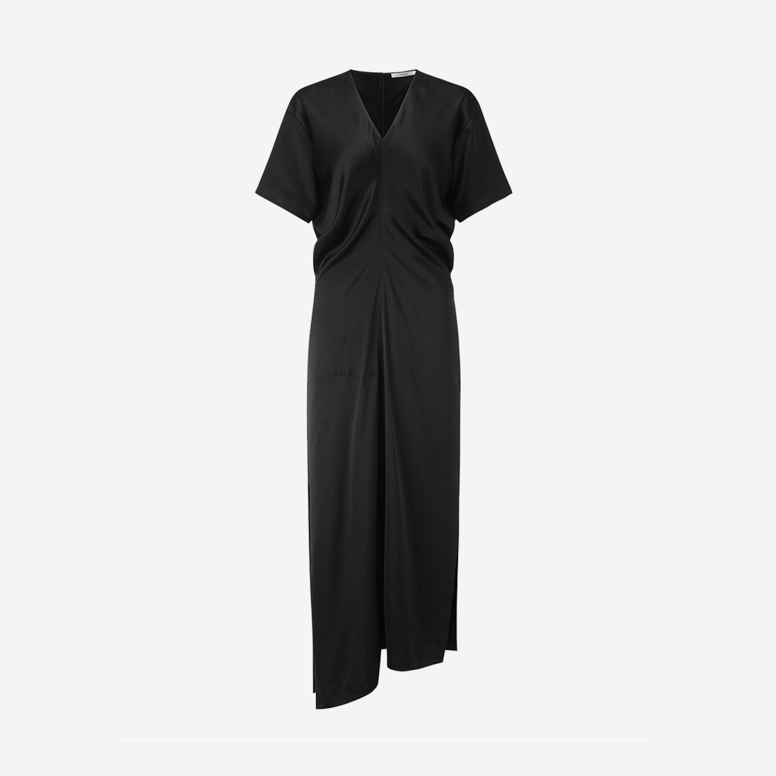 르하스 사틴 플로우 하프 드레스 - 블랙 | L'H.A.S | KREAM