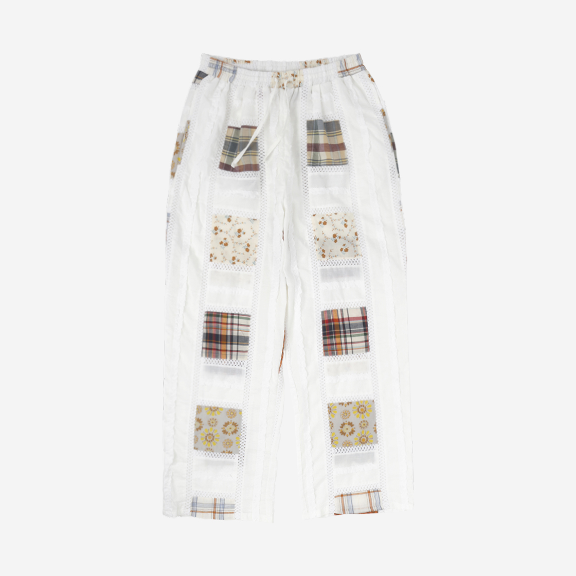 써넥트 마드라스 파자마 팬츠 화이트 | SUNNECT | KREAM