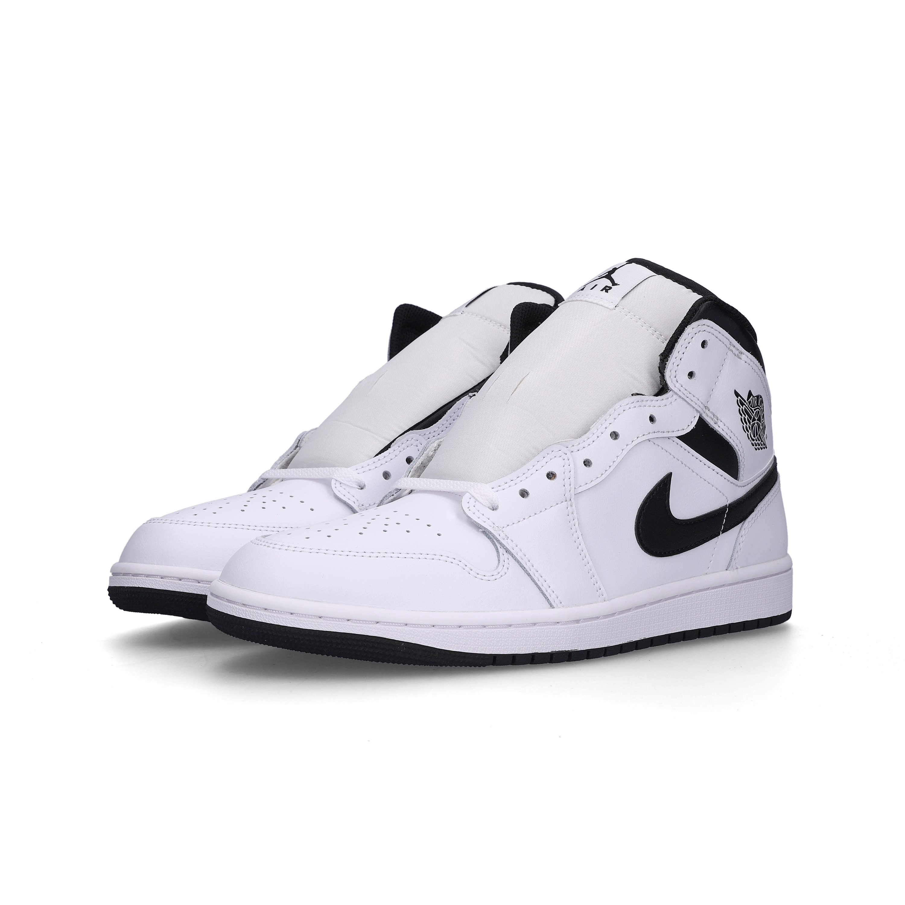 조던 1 미드 화이트 블랙 | KREAM