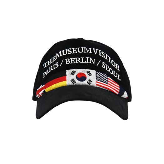 더뮤지엄비지터 x 존 버거맨 핑키 윙키 & 찰리 볼캡 블랙 | The Museum Visitor | KREAM