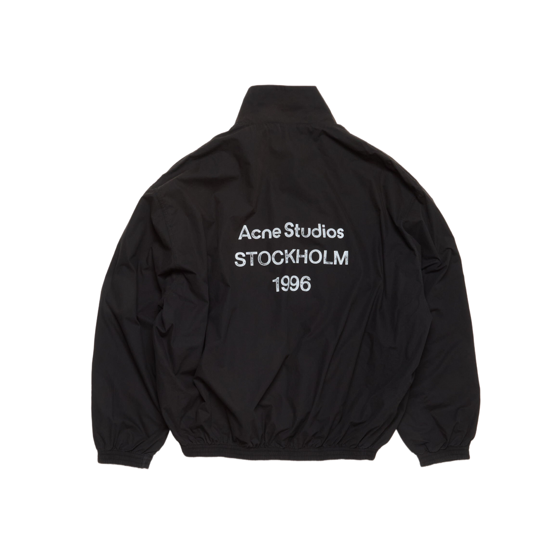 아크네 스튜디오 로고 지퍼 자켓 블랙 | Acne Studios | KREAM