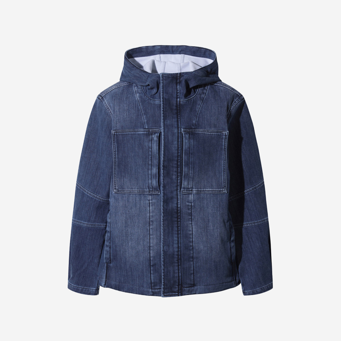 이로 마스트 기모 후드 데님 점퍼 블루 | Iro | KREAM