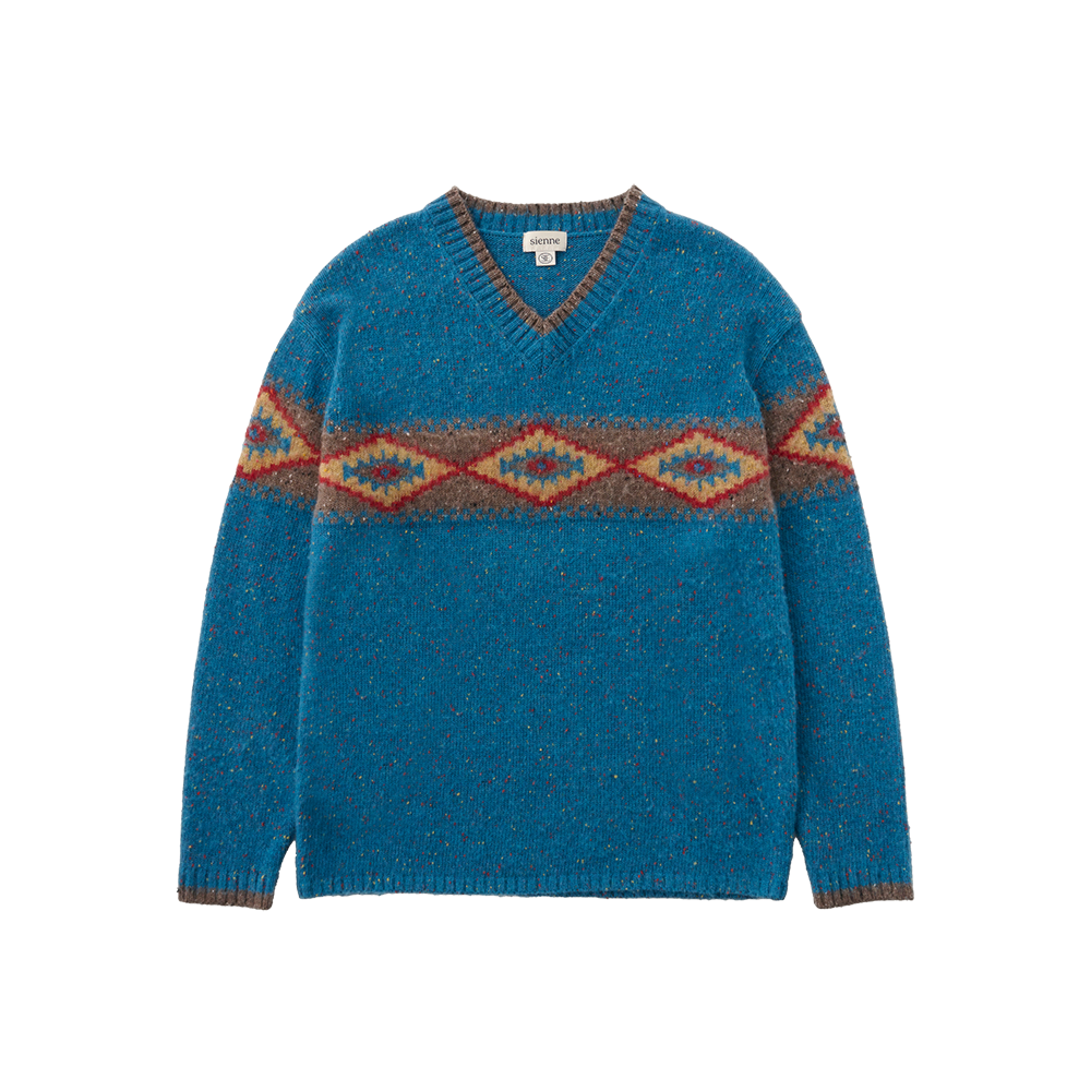 시엔느 앤더슨 울 니트 블루 | SIENNE | KREAM