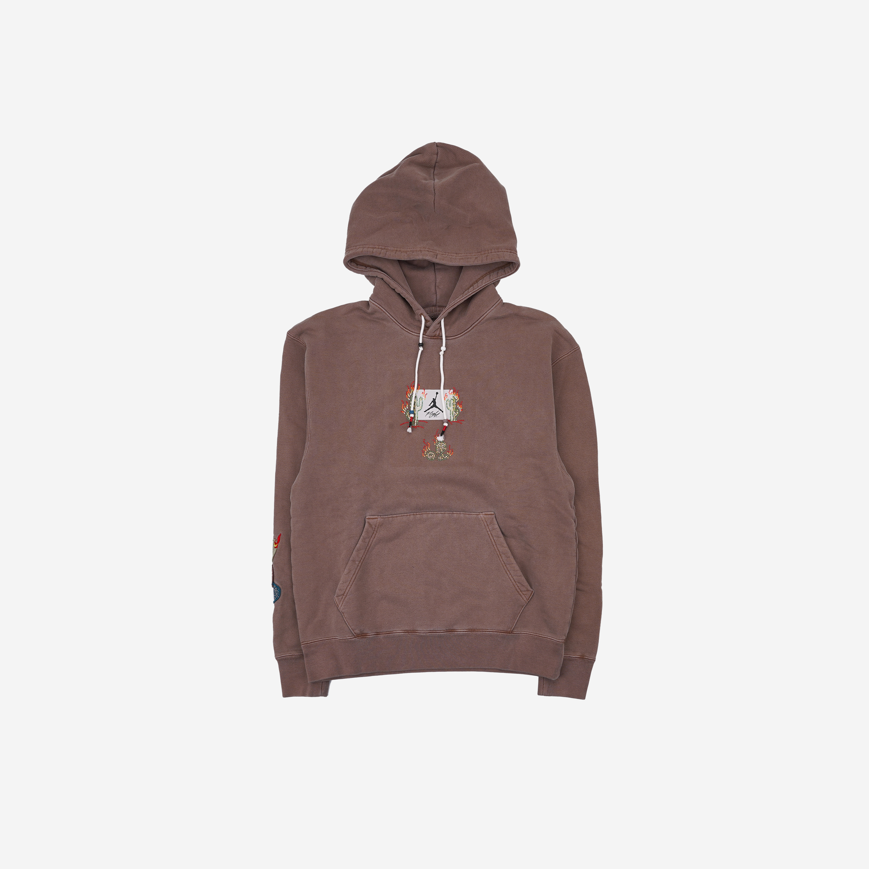 조던 x 트래비스 스캇 후드 앤티크 브라운 - US/EU | KREAM