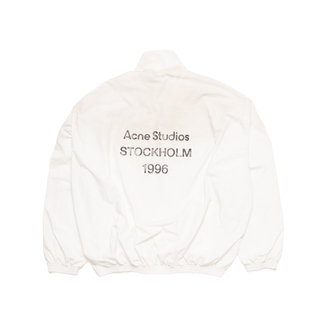아크네 스튜디오 로고 지퍼 자켓 더스티 화이트 | Acne Studios | KREAM
