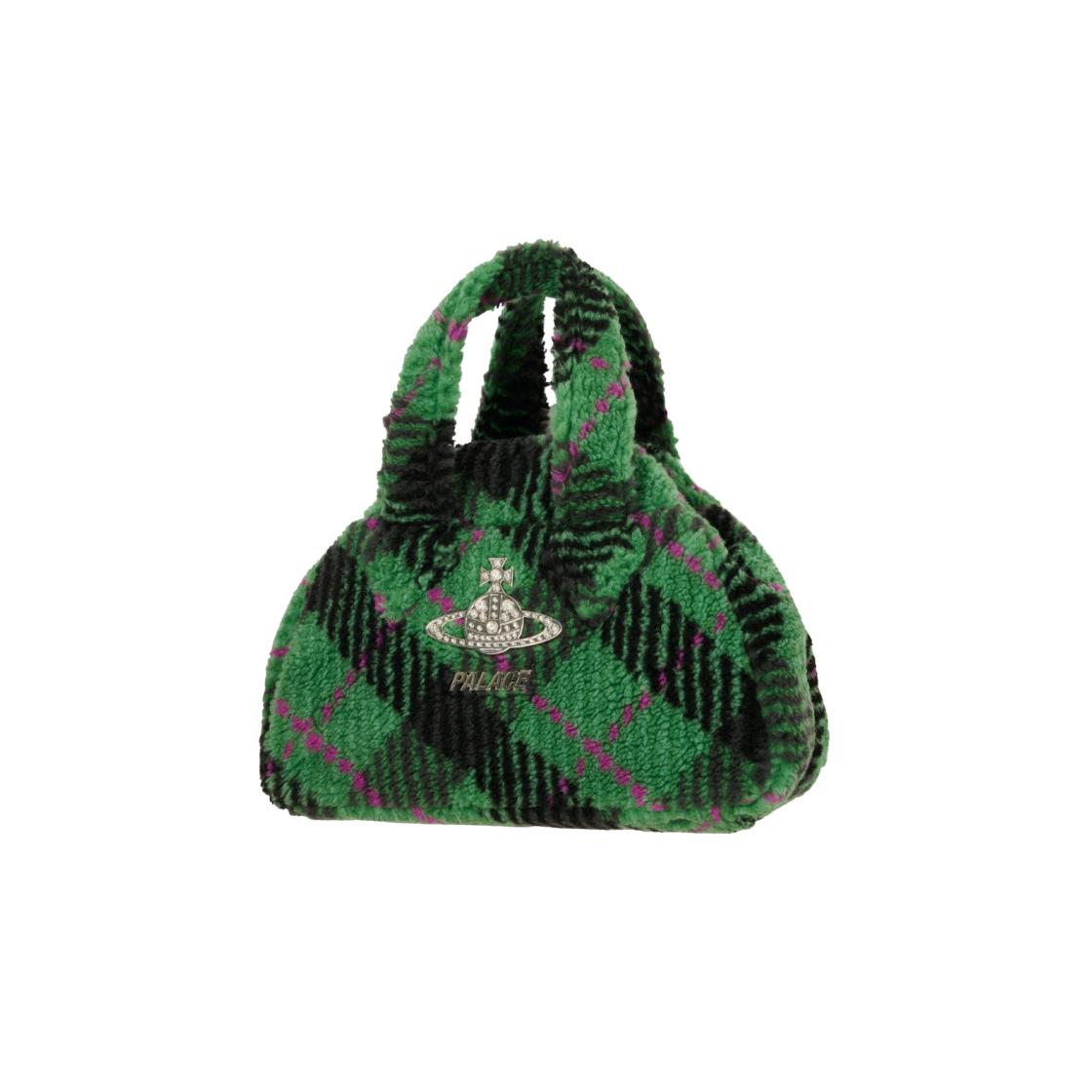 팔라스 x 비비안 웨스트우드 볼링백 그린 타탄 - 24FW | Palace | KREAM