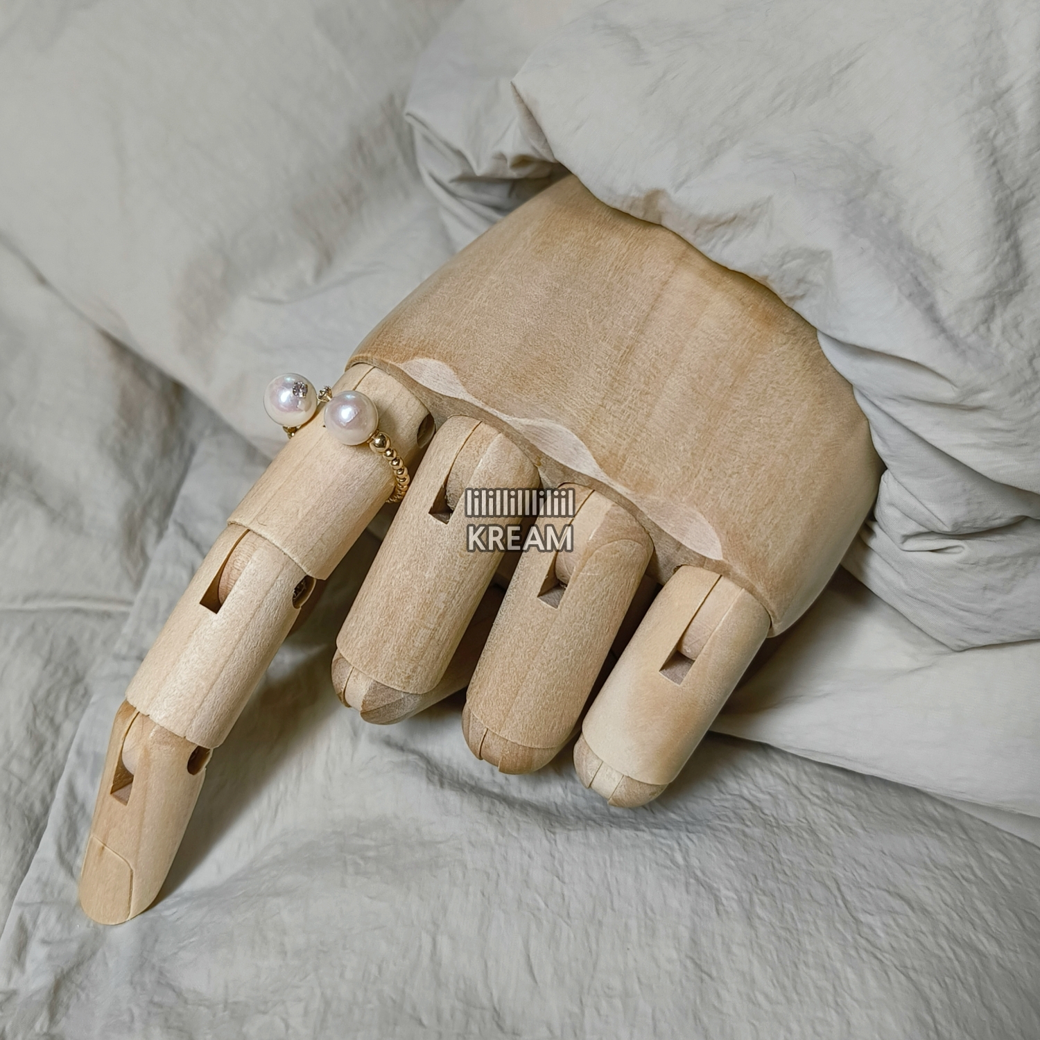 14K 아코야 진주 반지 | KREAM