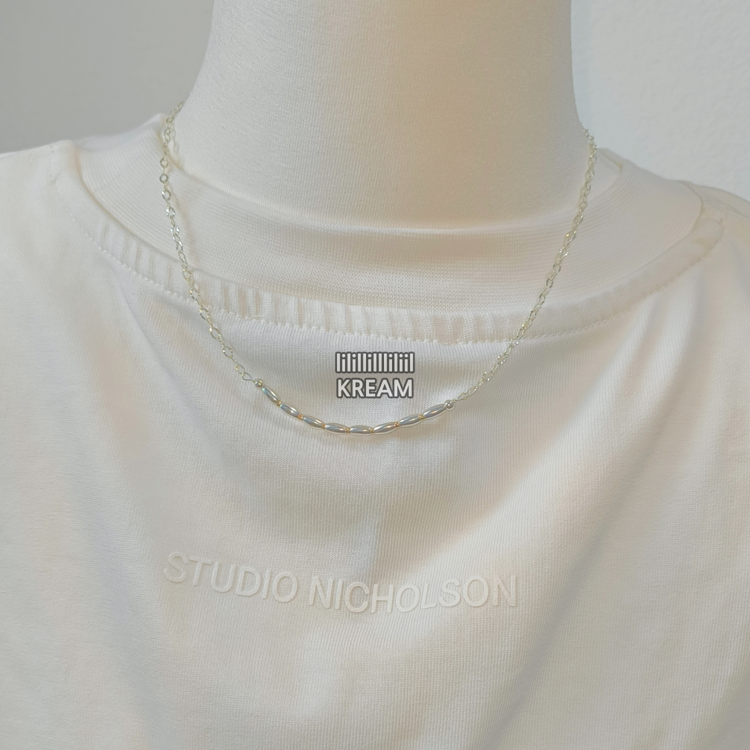 14K 실버 리미티드 콤보 목걸이 | KREAM