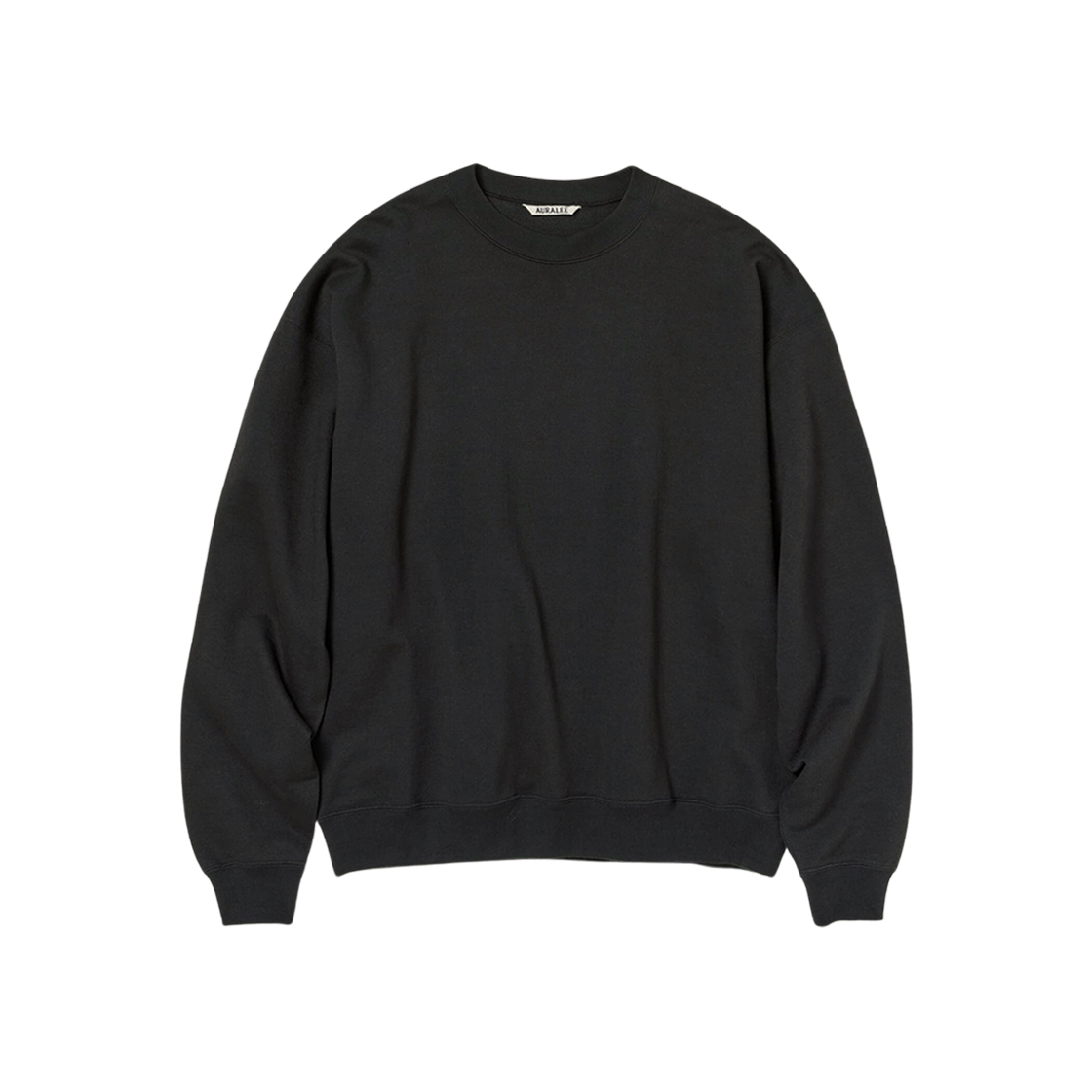 오라리 피마 라이트 스웨트 P/O 잉크 블랙 | Auralee | KREAM