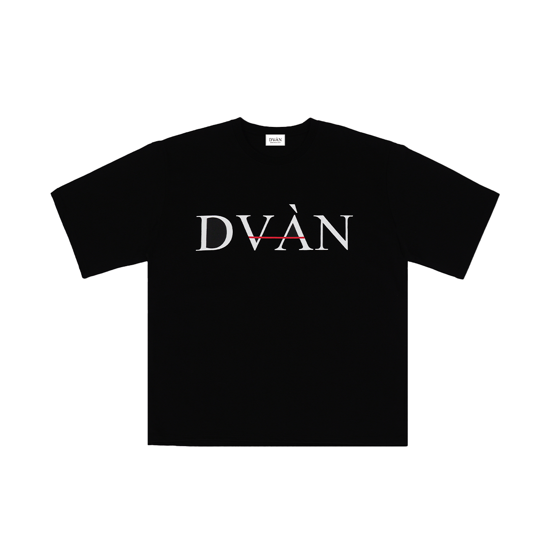 드반 빅 네온 사인 티셔츠 블랙 | DVAN | KREAM