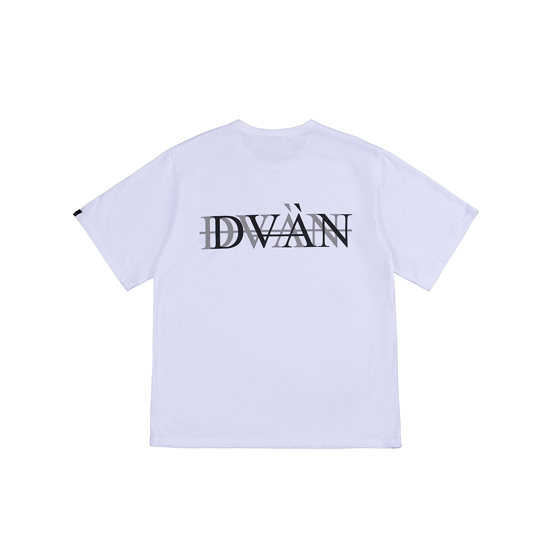 드반 더블 로고 티셔츠 화이트 | DVAN | KREAM