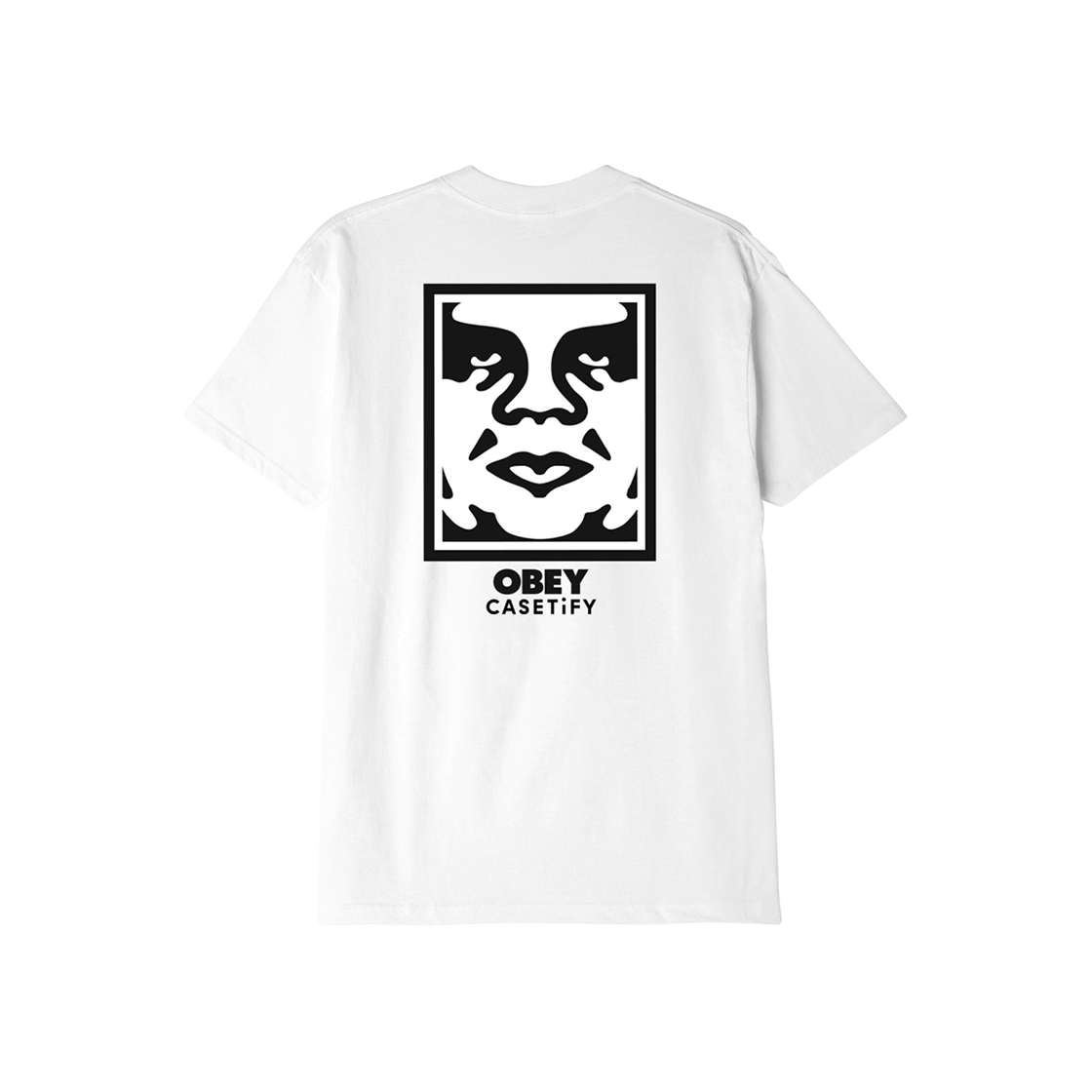 오베이 x 케이스티파이 로고 티셔츠 화이트 | Obey | KREAM
