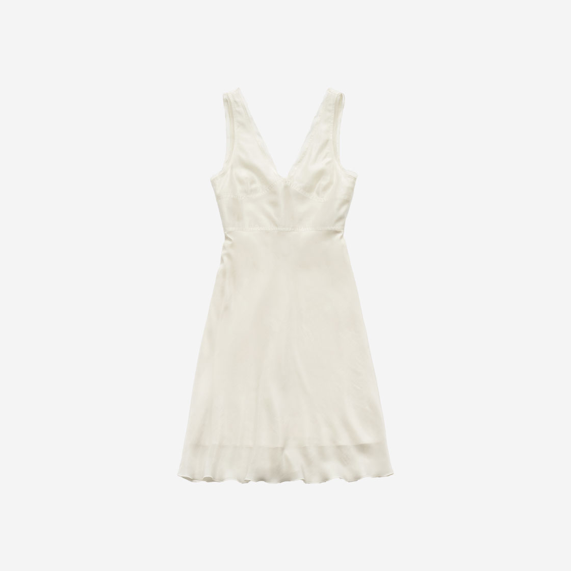 파르벵 딥 브이넥 드레스 아이보리 | Farven | KREAM